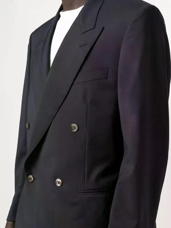 Pierre Cardin 1990s Double-breasted Wool Jacket