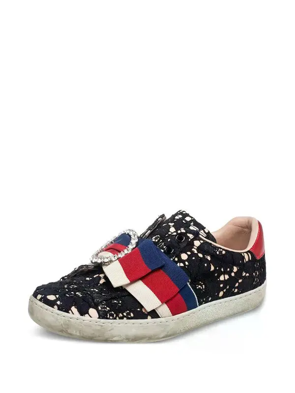 Gucci Ace Web Sneakers