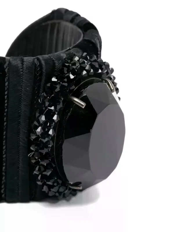 Giorgio Armani 1990s Embellished Cuff Bracelet