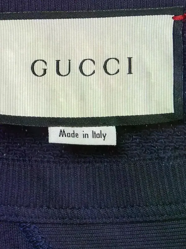 Gucci Embroidered Cotton Sweatshirt