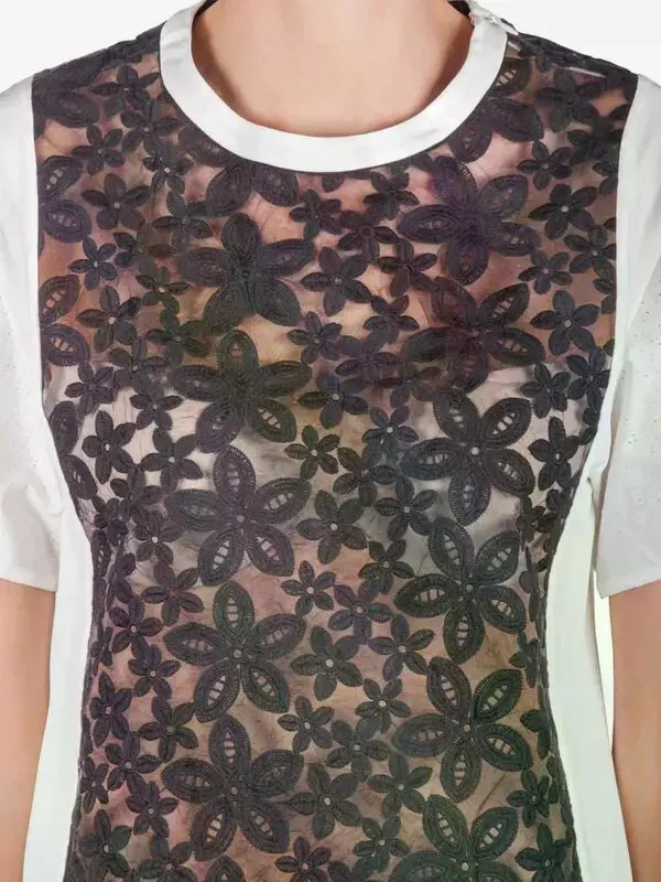 JOSEPH Floral Lace T-shirt