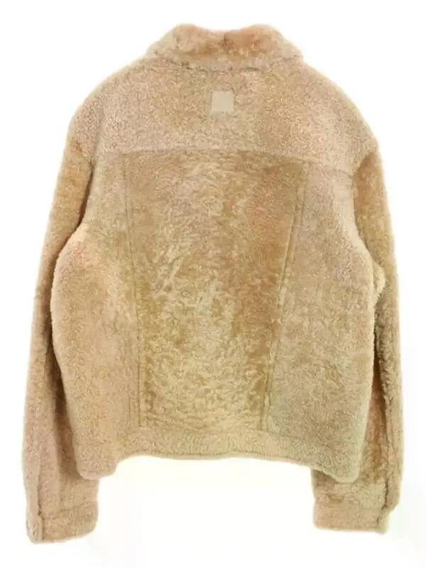 LOUIS VUITTON 2010s Buttoned Shearling Jacket