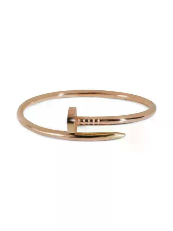 CARTIER 18k Rose Gold Juste Un Clou Bracelet - Pink