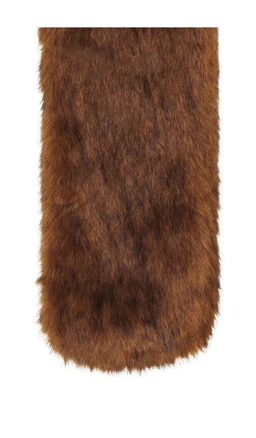 UNREAL FUR West End Scarf In Brown