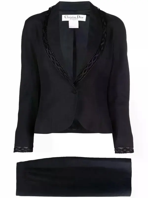 Dior 1990s Skirt Suit