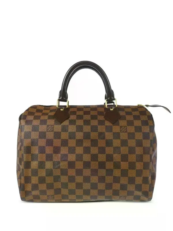 LOUIS VUITTON Damier Speedy 30 Travel Bag - Neutrals