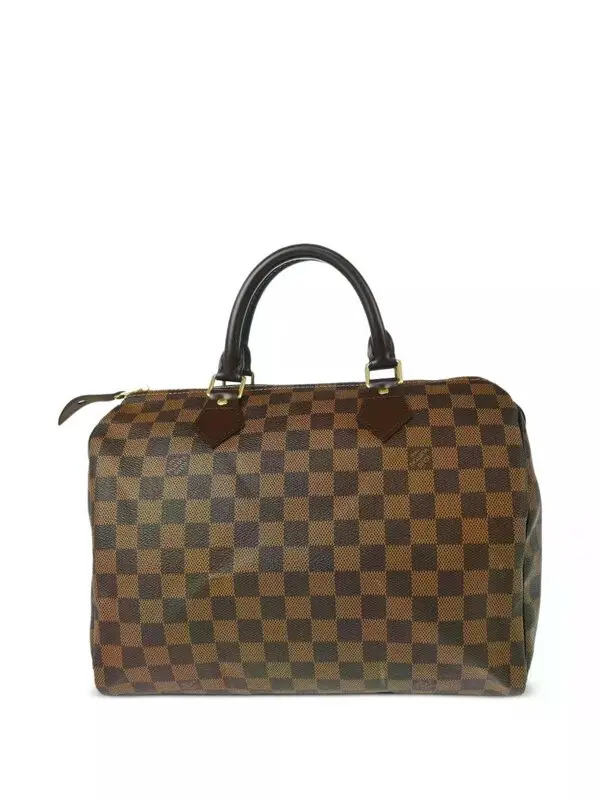 LOUIS VUITTON Damier Speedy 30 Travel Bag - Neutrals