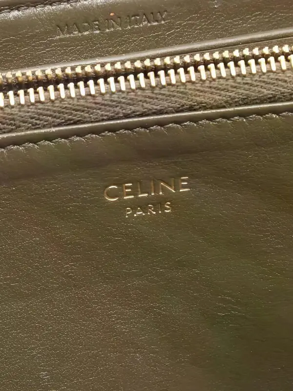 Celine 2010s Zip-around Leather Wallet