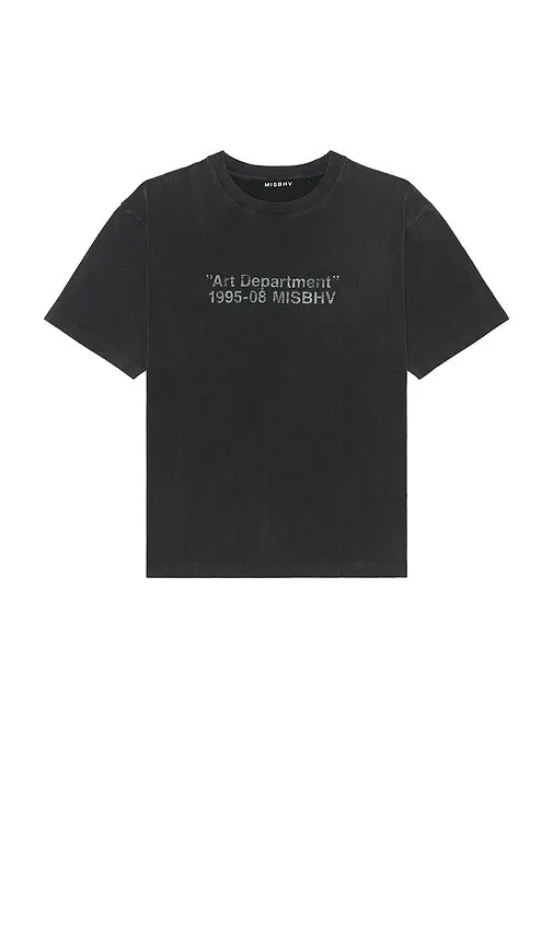 MISBHV Basic T-shirt In Black