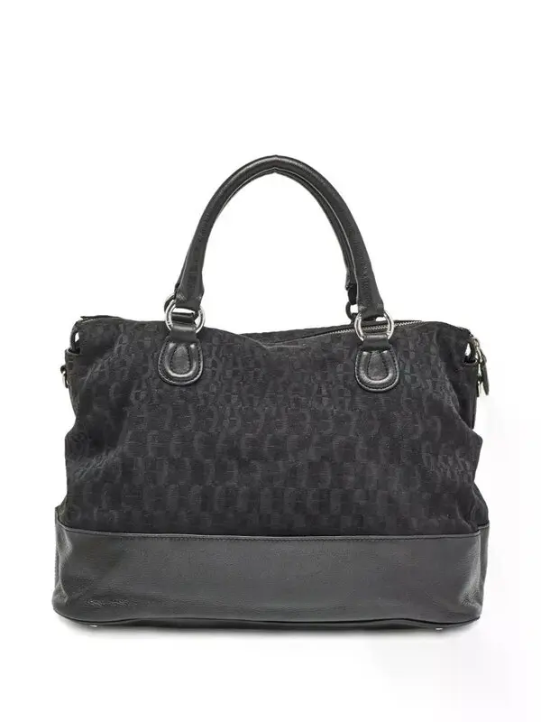 AIGNER Monogram Tote Bag