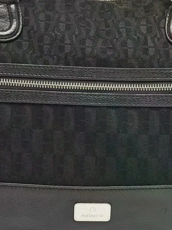 AIGNER Monogram Tote Bag