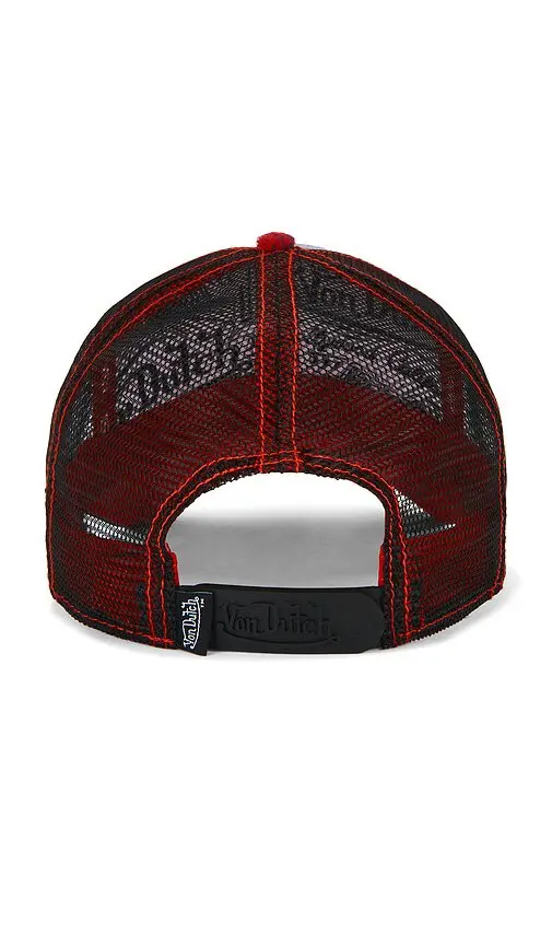 VON DUTCH Plaid Trucker Hat