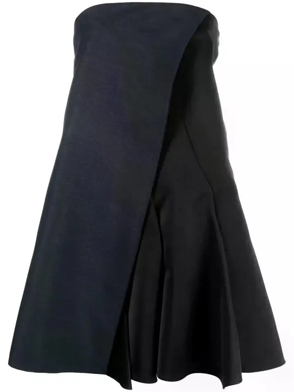 Dior 2010s Panelled Strapless Dress