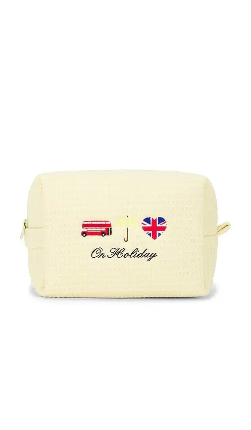 ABBODE On Holiday Waffle Pouch - Butter