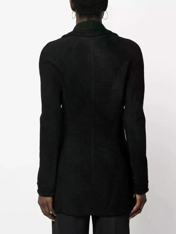 John Galliano 1990s Crochet Knit Blazer