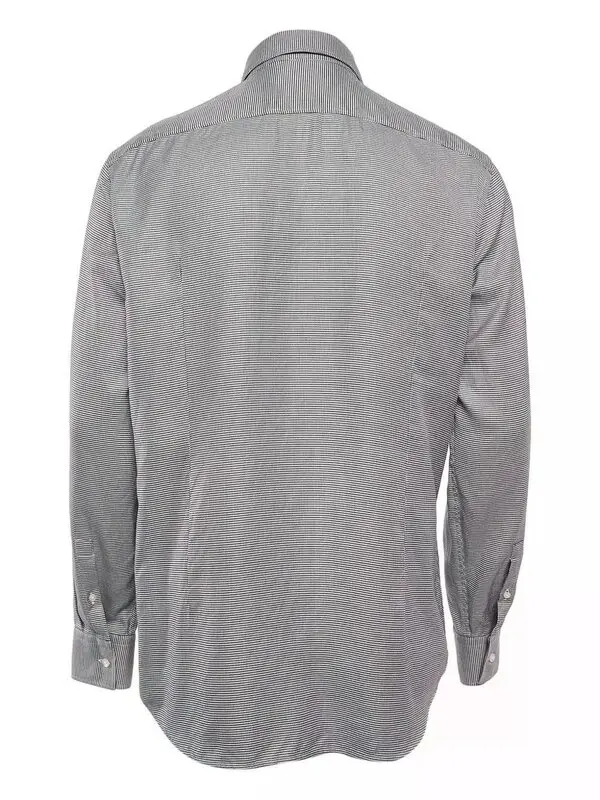 BOSS Pre-owned Houndstooth-pattern Cotton Shirt