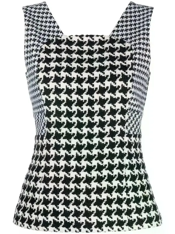 Dior 2010 Houndstooth Top
