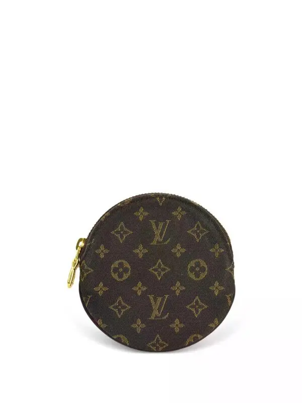 LOUIS VUITTON 2007 Porte Monnaie Coin Pouch - Brown