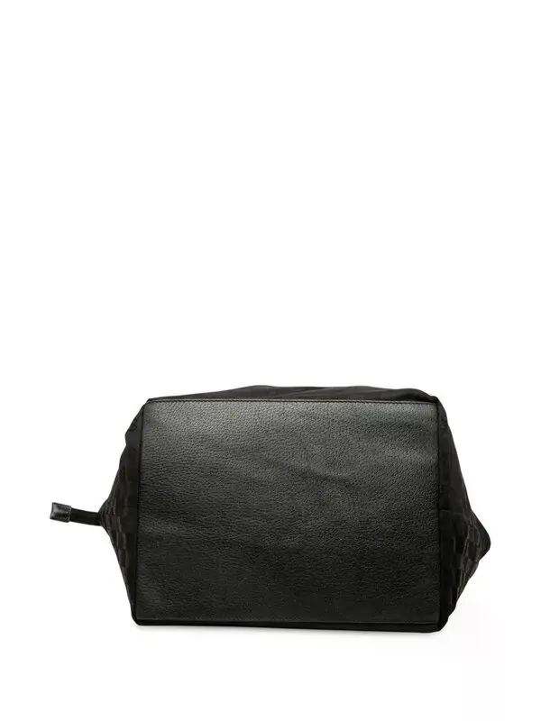 Gucci Gg Canvas Web Tote Bag