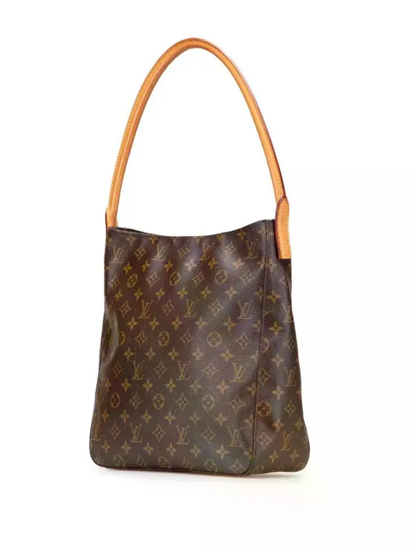 LOUIS VUITTON Monogram Looping Gm Shoulder Bag - Brown