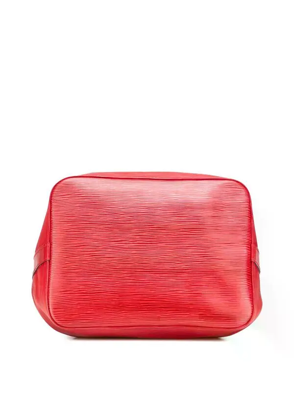 LOUIS VUITTON 1994 Epi Petit Noe Bucket Bag - Red