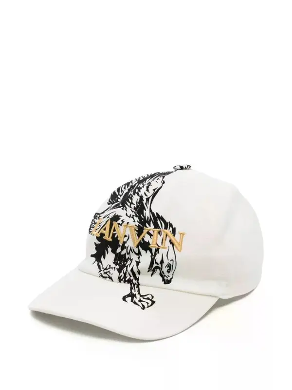 LANVIN Pre-owned X Future Cap - White