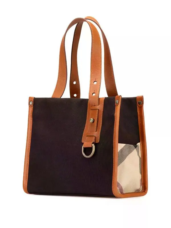 Burberry 2000-2017 Canvas Tote Bag