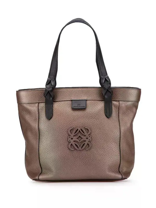Loewe Anagram Leather Fusta Tote Bag