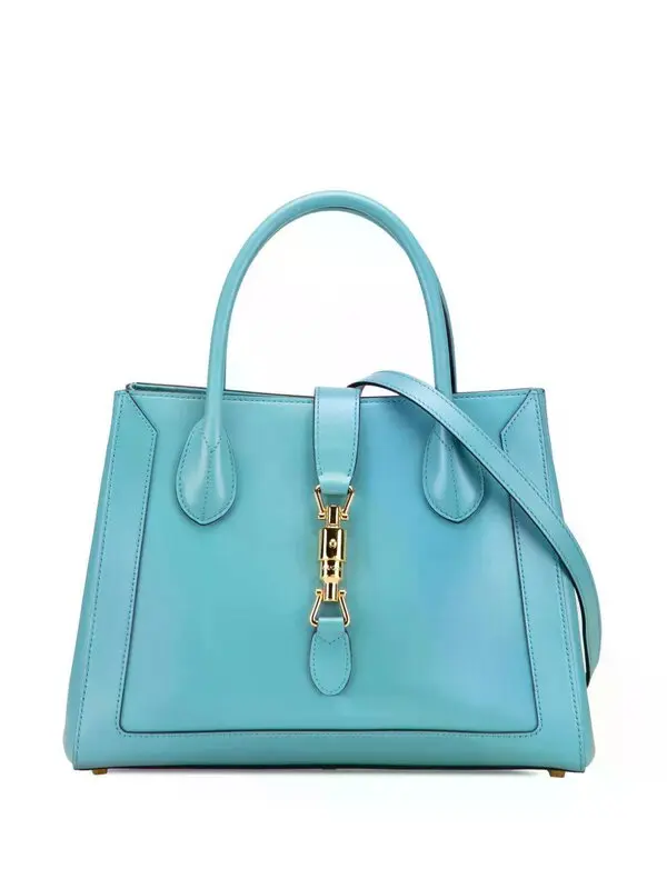 Gucci Jackie 1961 Tote Satchel - Blue
