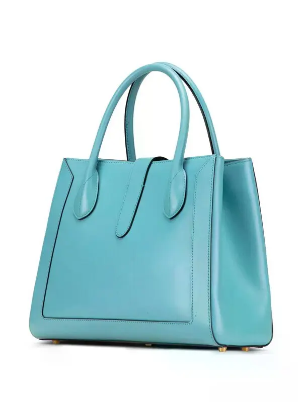 Gucci Jackie 1961 Tote Satchel - Blue