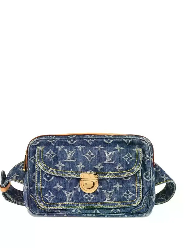 LOUIS VUITTON 2007 Monogram Denim Bag