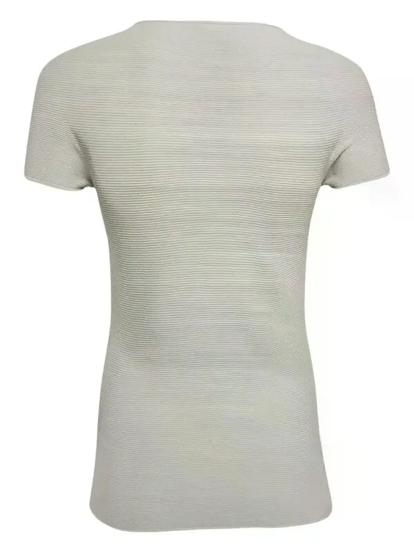 Giorgio Armani Ribbed Cotton T-shirt