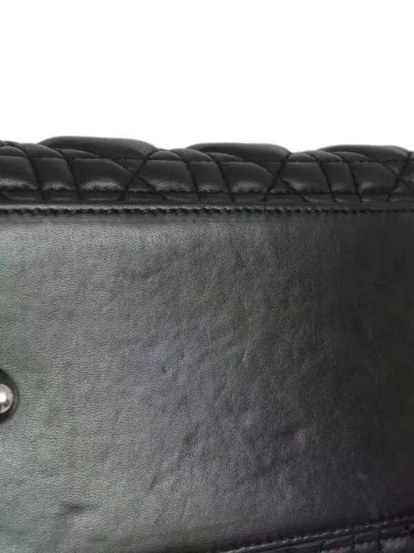 Dior Cannage Lady Two-way Handbag - Black