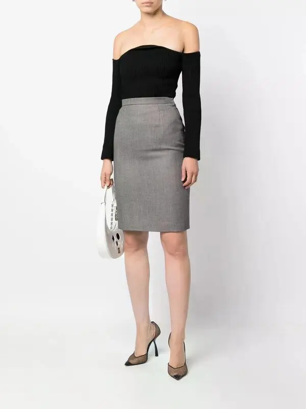Givenchy 1980s High-waisted Pencil Skirt