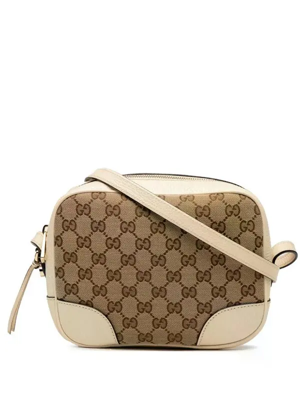Gucci Gg Canvas Bree Crossbody Bag - Brown
