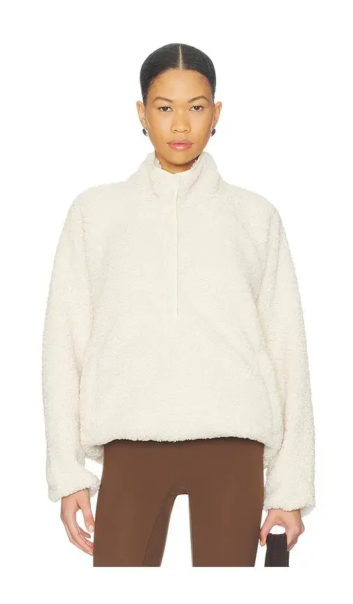 The Upside Harlow Fleece Pullover - Natural