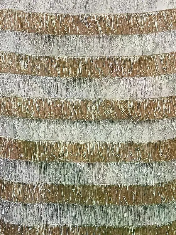 Max Mara Metallic-fringe Skirt
