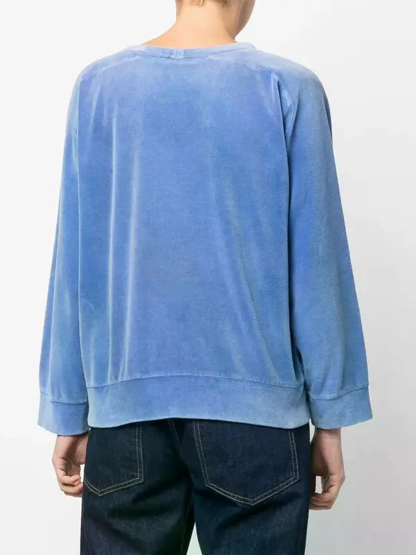 Giorgio Armani 1980s Plush-textured Sweatshirt