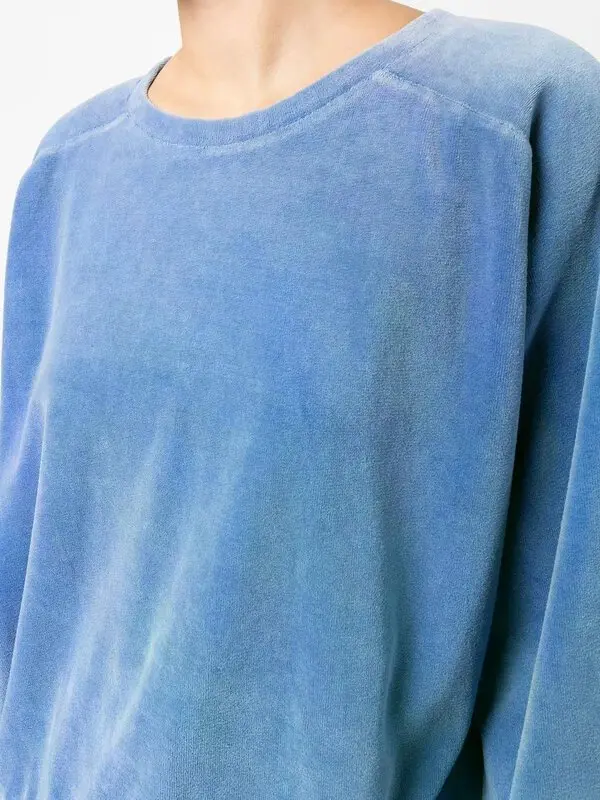 Giorgio Armani 1980s Plush-textured Sweatshirt