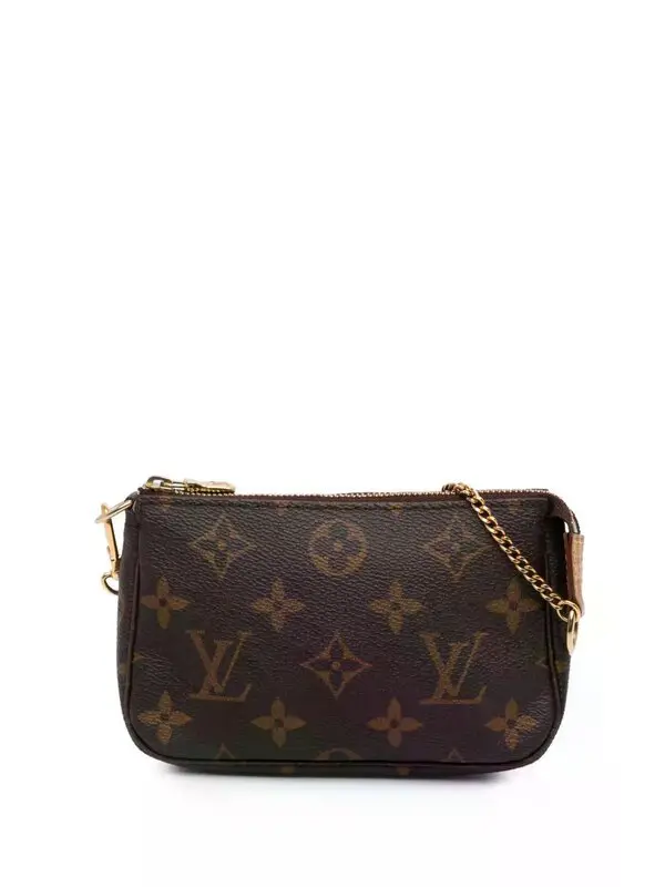 LOUIS VUITTON Monogram Mini Pochette Accessoires Handbag