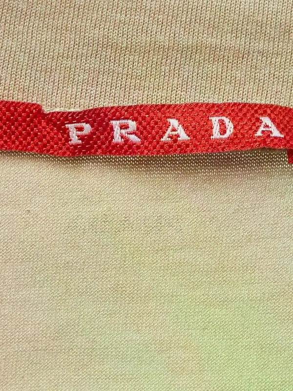 Prada Cotton V-neck Top