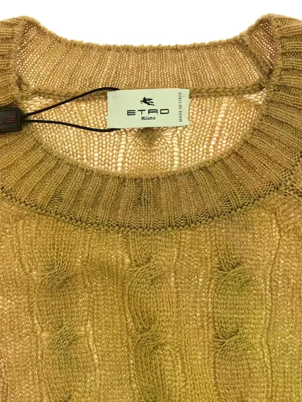 Etro Cable-knit Cashmere Sweater