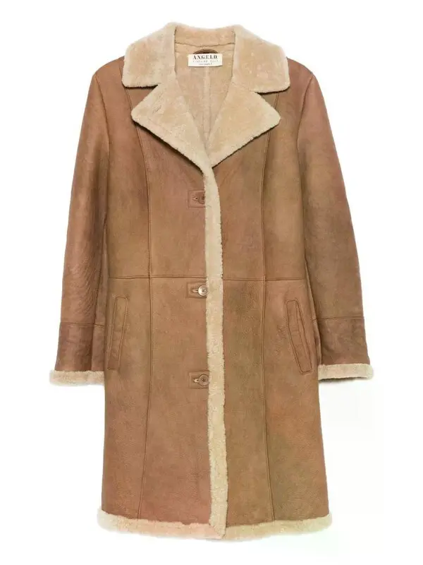 A.N.G.E.L.O. VINTAGE CULT 2000s Shearling-trim Coat