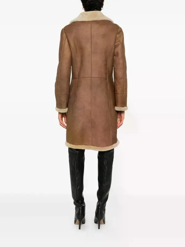 A.N.G.E.L.O. VINTAGE CULT 2000s Shearling-trim Coat