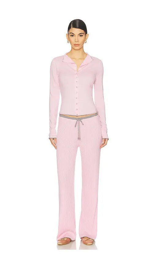 Frankies Bikinis Leo Knit Cardigan