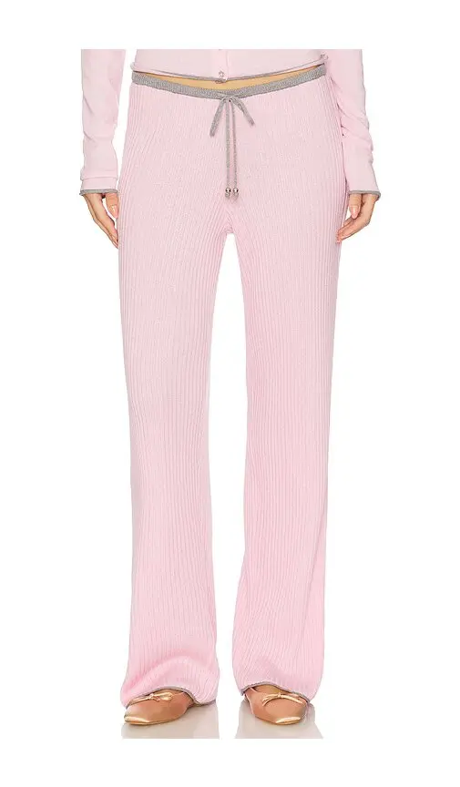 Frankies Bikinis Lochlin Knit Pant