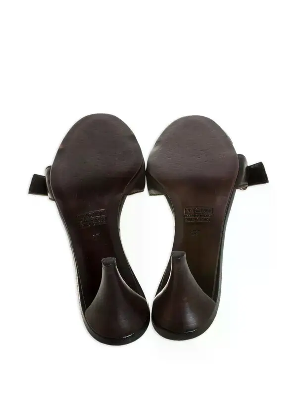 GIUSEPPE ZANOTTI Leather Buckle Sandals