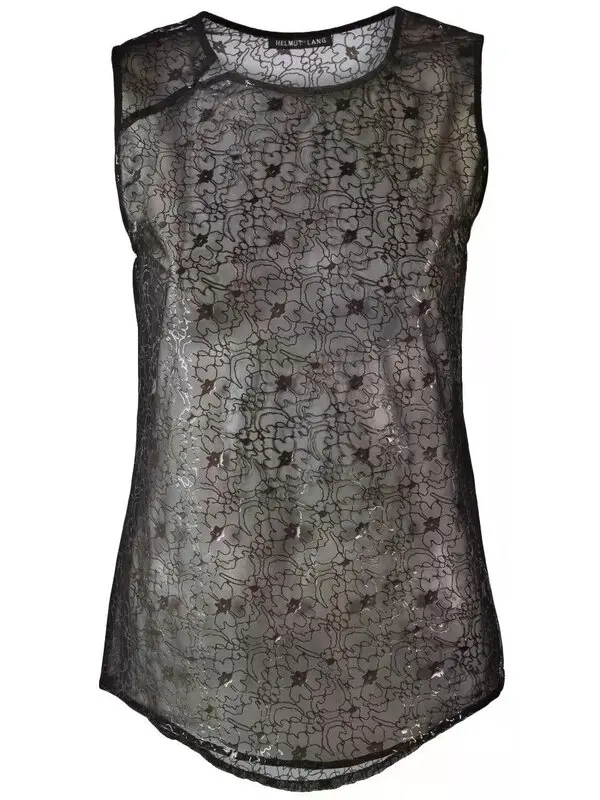 Helmut Lang Floral Tank