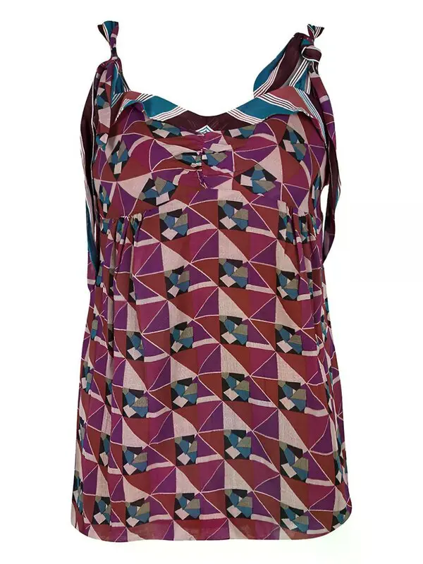 Marc Jacobs Geometric-print Top