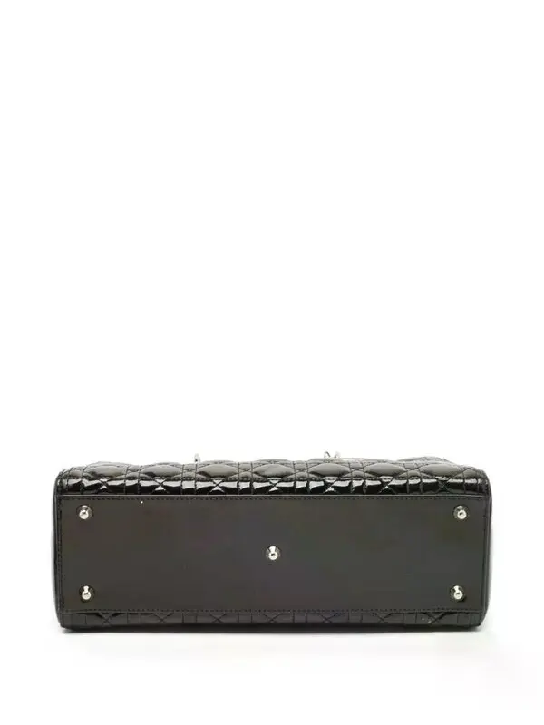 Dior Lady Tote Bag - Black